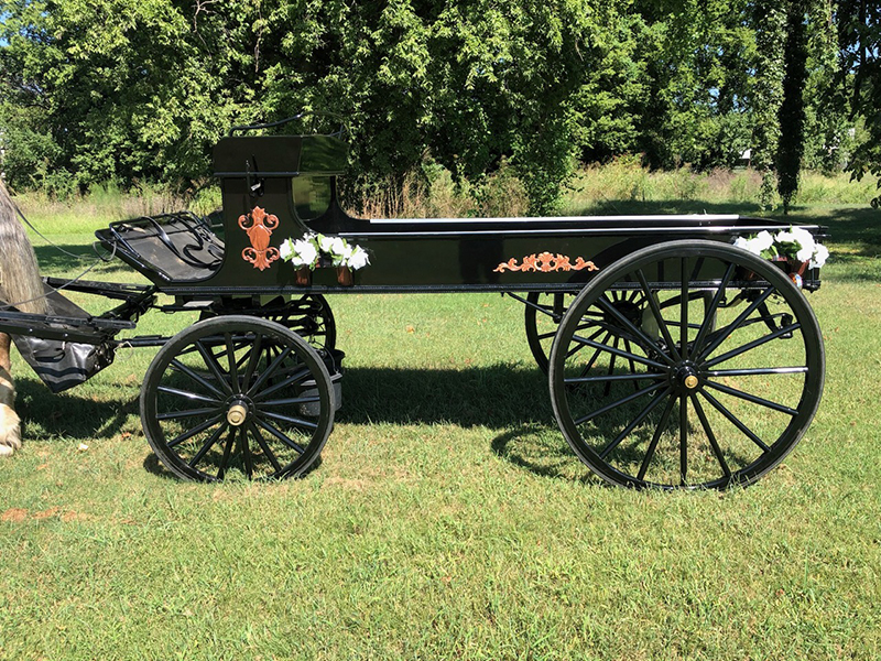 Carriages & Horses The Casket Wagon
